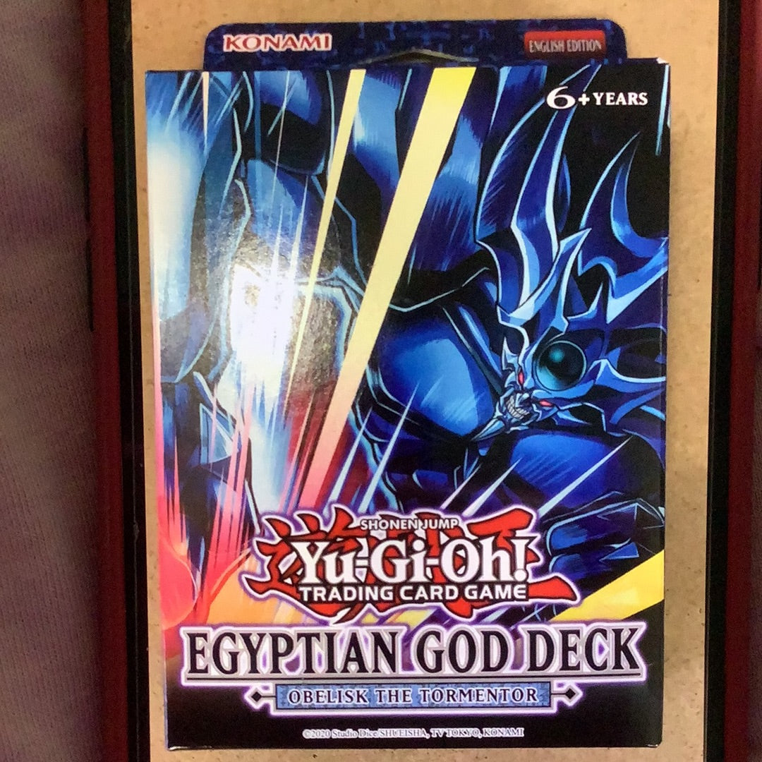 Yu-Gi-Oh Structure Deck UNLIMITED - Egyptian God Card - Obelisk the To ...