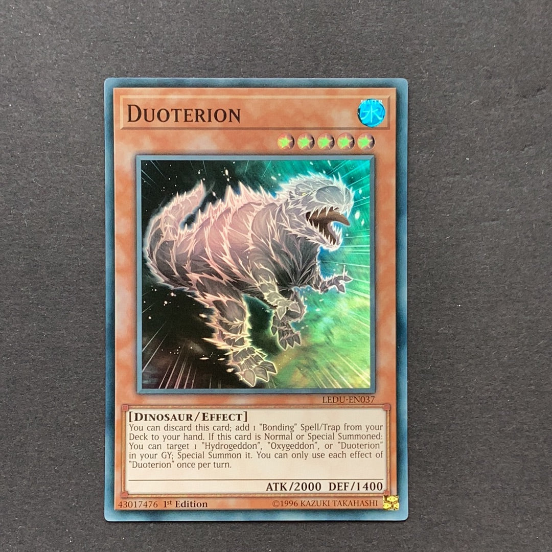 Yu-Gi-Oh Legendary Duelists - Duoterion - LEDU-EN037*U - Used Super Ra ...
