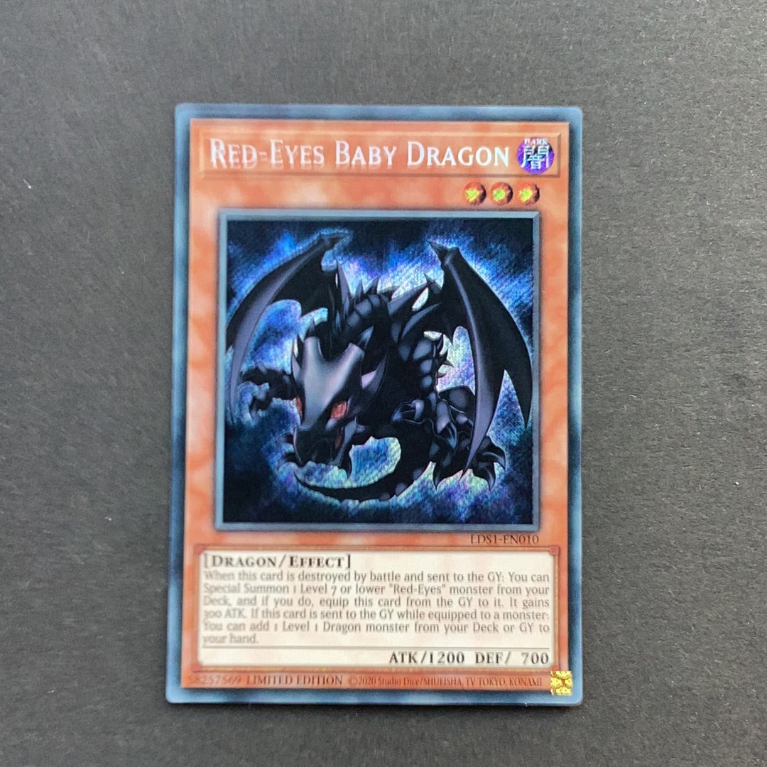Yu-Gi-Oh! Red-Eyes Baby Dragon LDS1-EN010 Limited Edition Near Mint ...