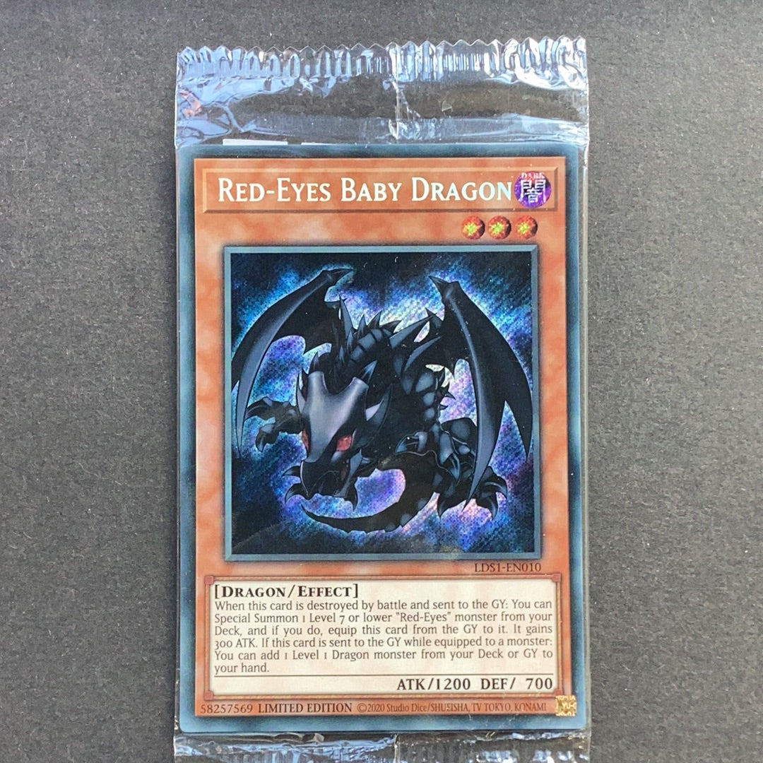 Yu-Gi-Oh! Red-Eyes Baby Dragon LDS1-EN010 Limited Edition Sealed – Card ...