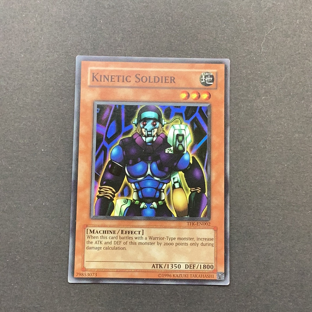 Yu-Gi-Oh! Kinetic Soldier TFK-EN002 Super Rare Used – Card Empire